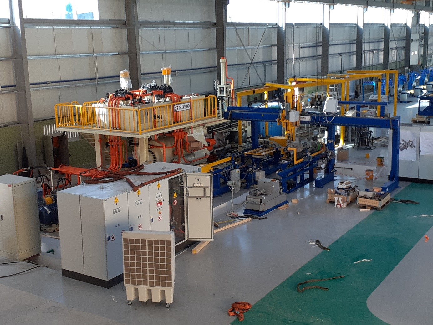 Project completion at MPE specialist OSE in Dubai – extrutec GmbH