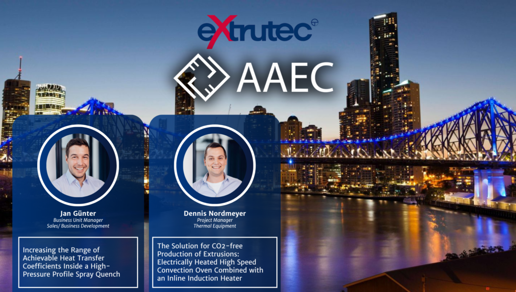 Come visit us at AAEC 2025 Australasian Aluminium Extrusion Conference – extrutec GmbH